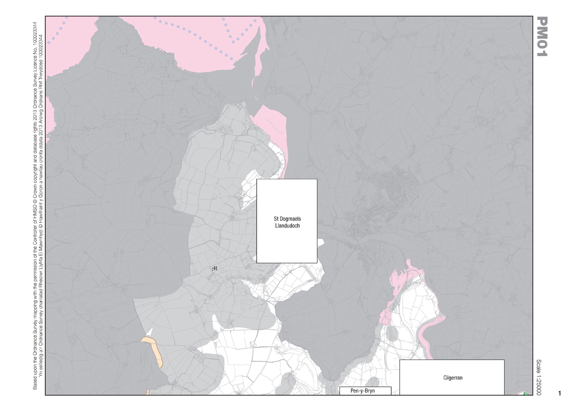 Adopted Local Development Plan - Proposal Map 1 - Pembrokeshire County ...