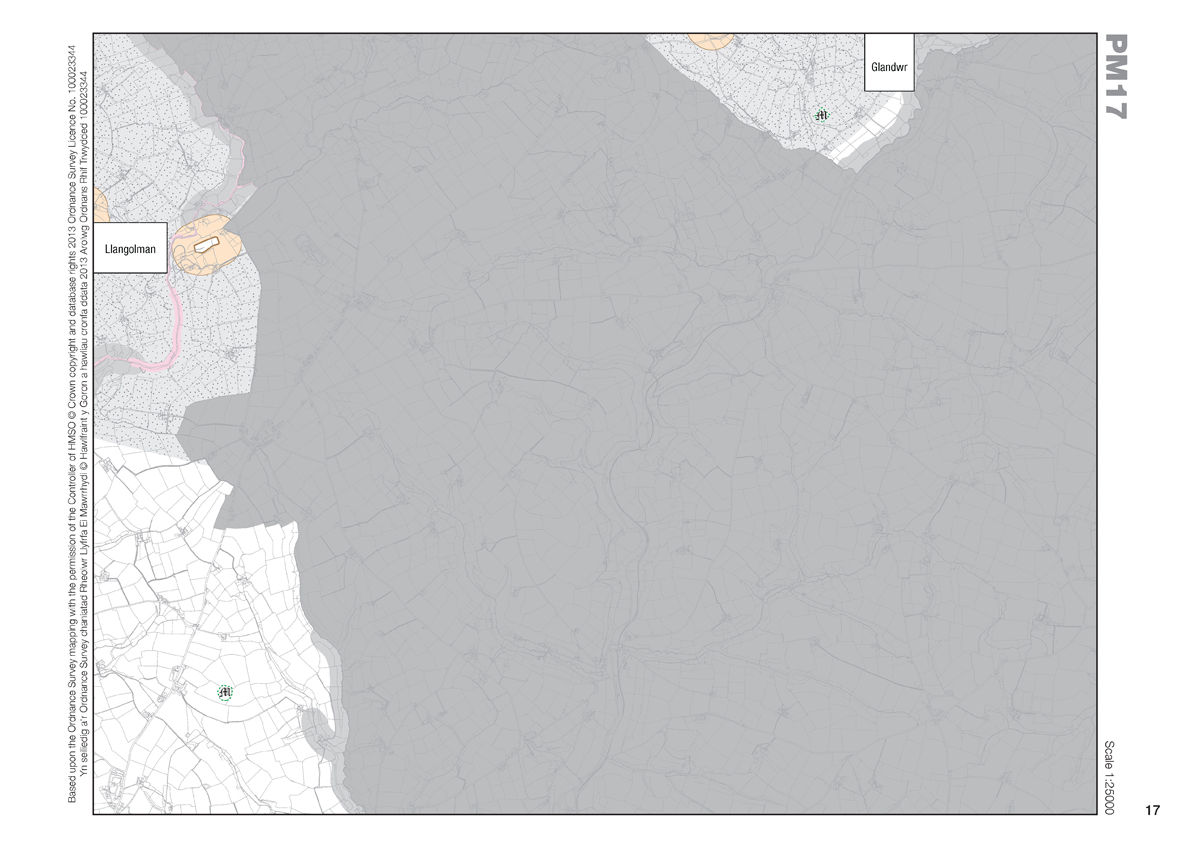 Adopted Local Development Plan - Proposal Map 17 - Pembrokeshire County ...