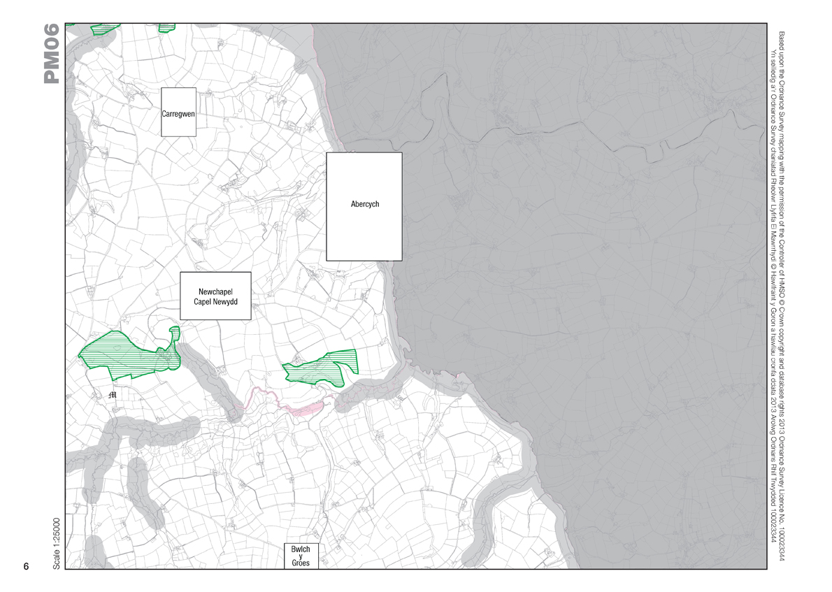 Adopted Local Development Plan - Proposal Map 6 - Pembrokeshire County ...