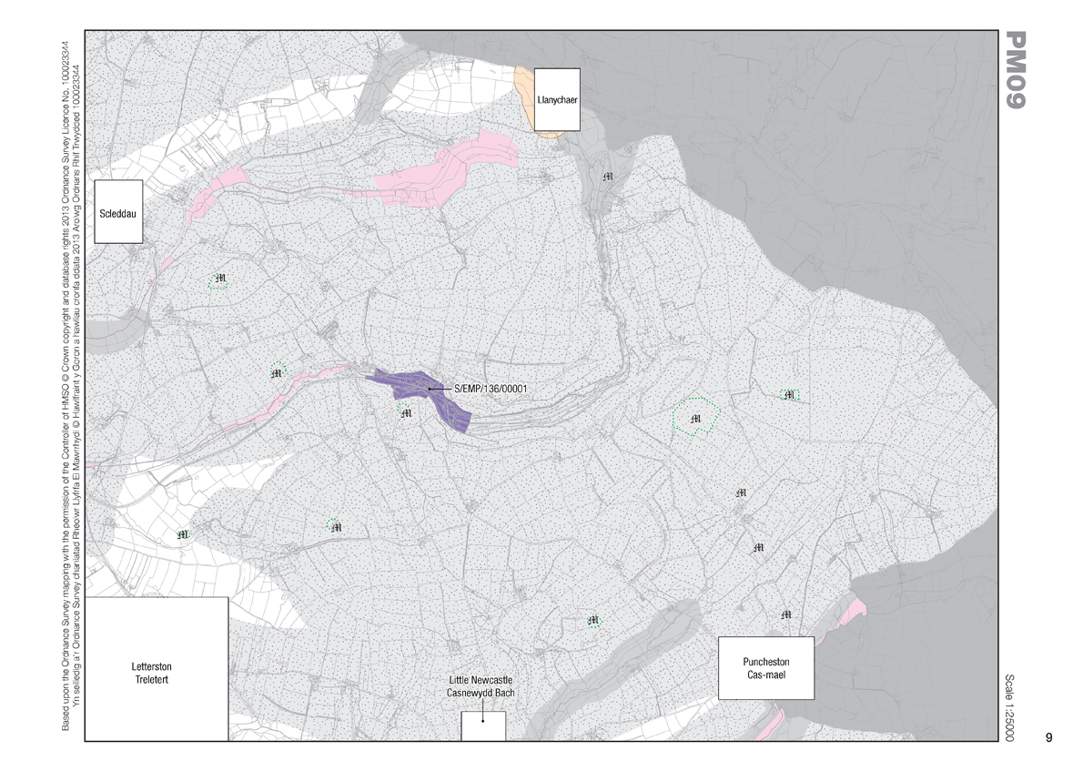 Adopted Local Development Plan - Proposal Map 9 - Pembrokeshire County ...