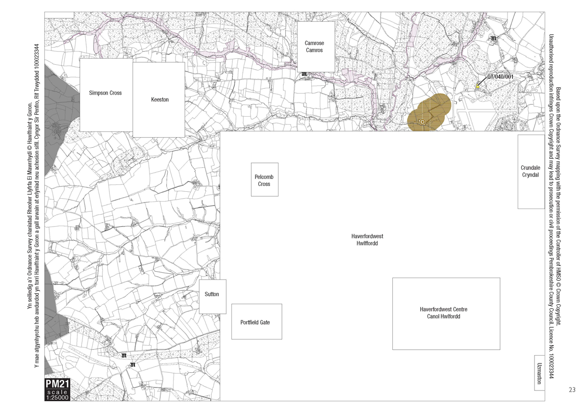 Proposal Map 21 - Pembrokeshire County Council