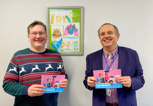 Launch of a Welsh support booklet for non-Welsh speaking parents and ...