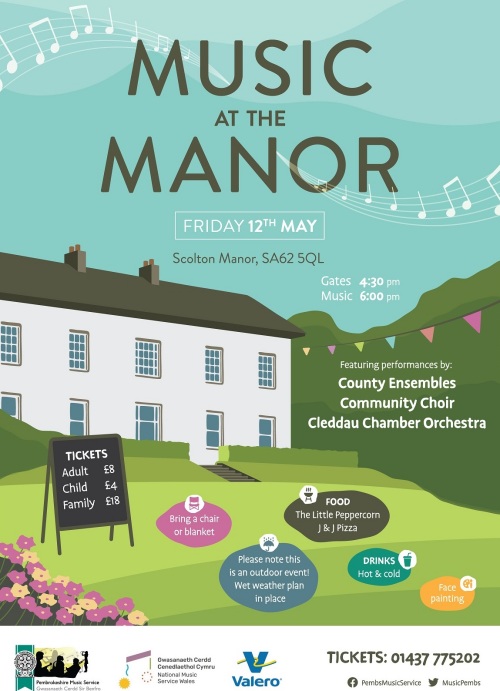 Music at the Manor returns for another spectacular show - Pembrokeshire ...