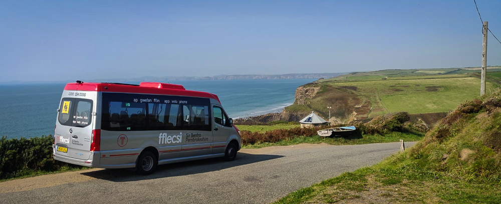 Fflecsi Bus Service now in Pembs - Pembrokeshire County Council