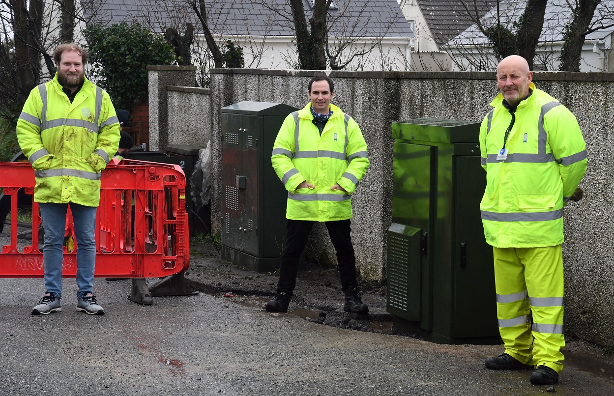 First cabinets installed in major milestone for ultrafast broadband ...