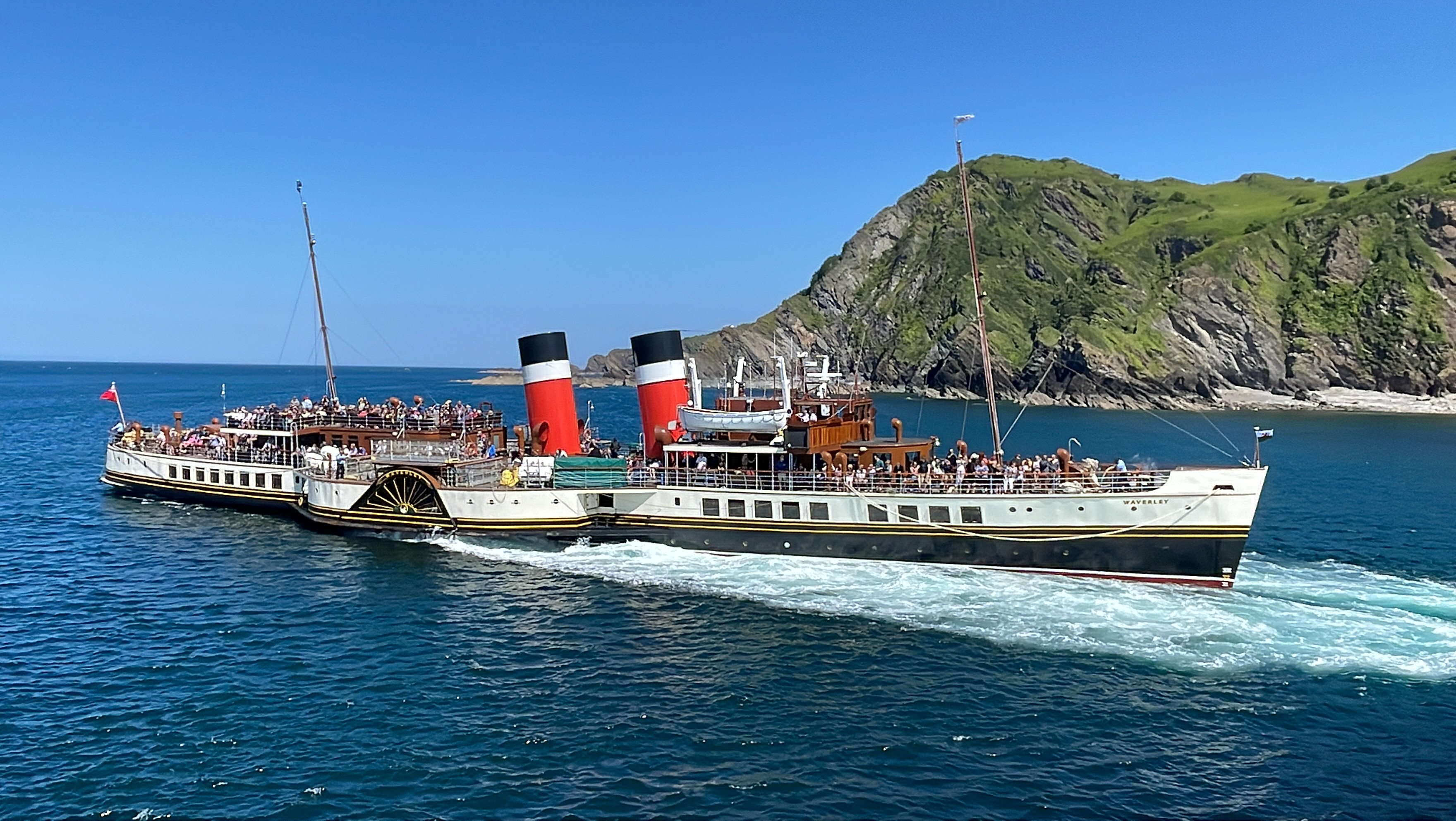 Tenby set to welcome nostalgic paddle steamer this weekend ...