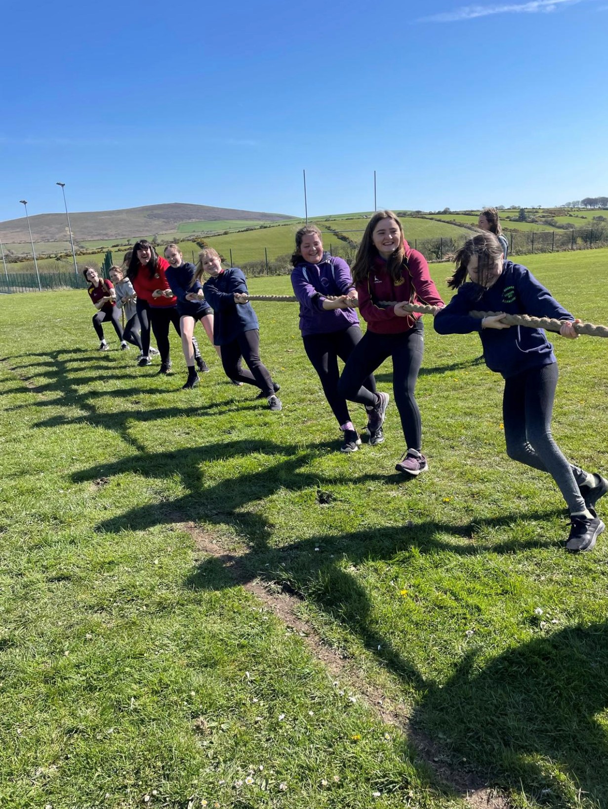 Wellbeing and physical activity event at Ysgol Bro Preseli ...