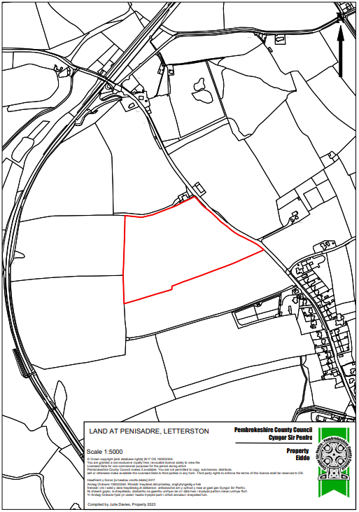 Penisadre Land, Letterston - Pembrokeshire County Council